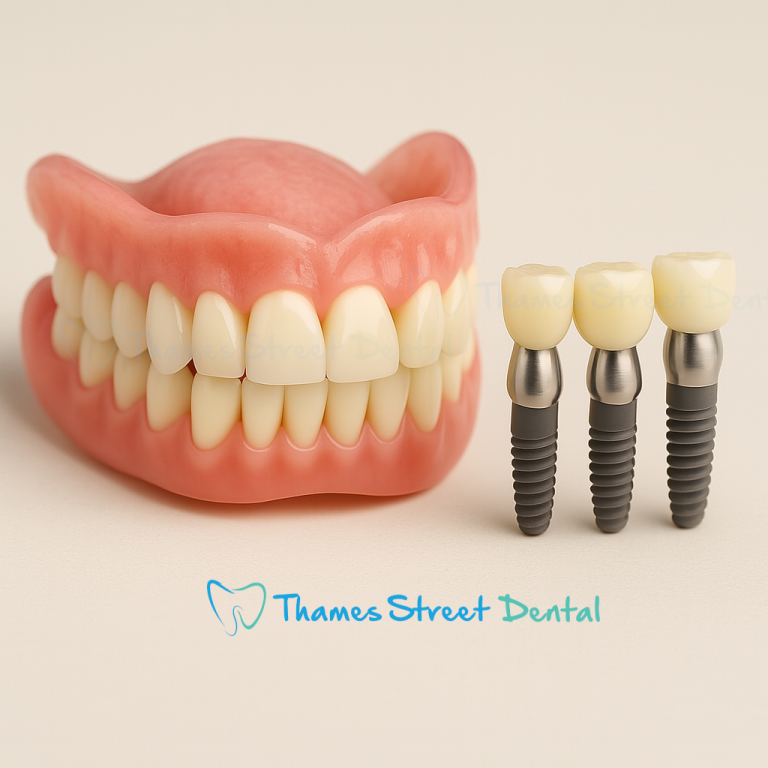 Dentures vs. Dental Implants: What is right for you? - Dentist in Kingston | Thames Street Dental